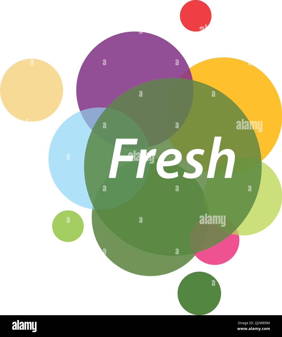 Fresh logo vector icon template Stock Vector Image & Art - Alamy