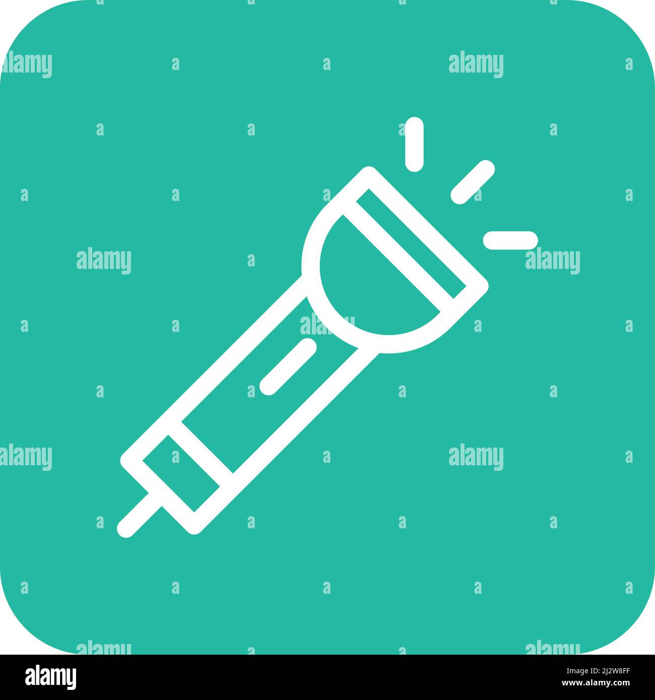 Torch Vector Icon Design Illustration Stock Vector Image & Art - Alamy