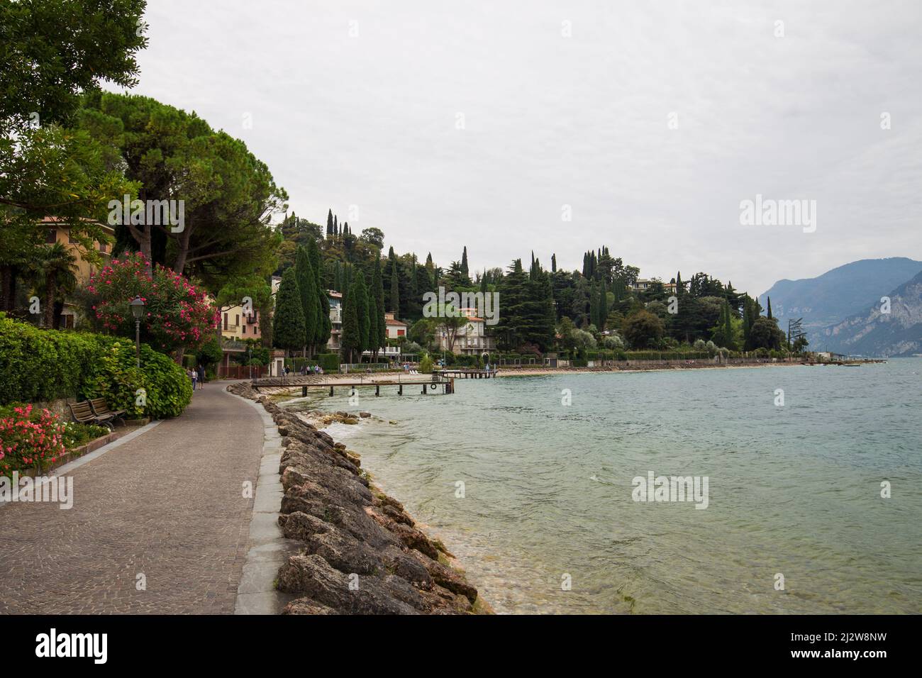 Gardasee beach hi-res stock photography and images - Alamy