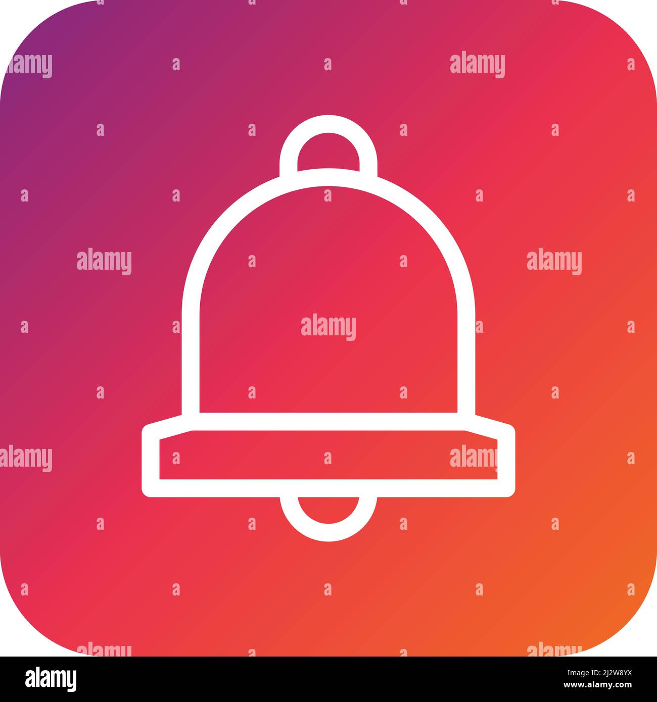 Notification vector vectors hi-res stock photography and images - Alamy