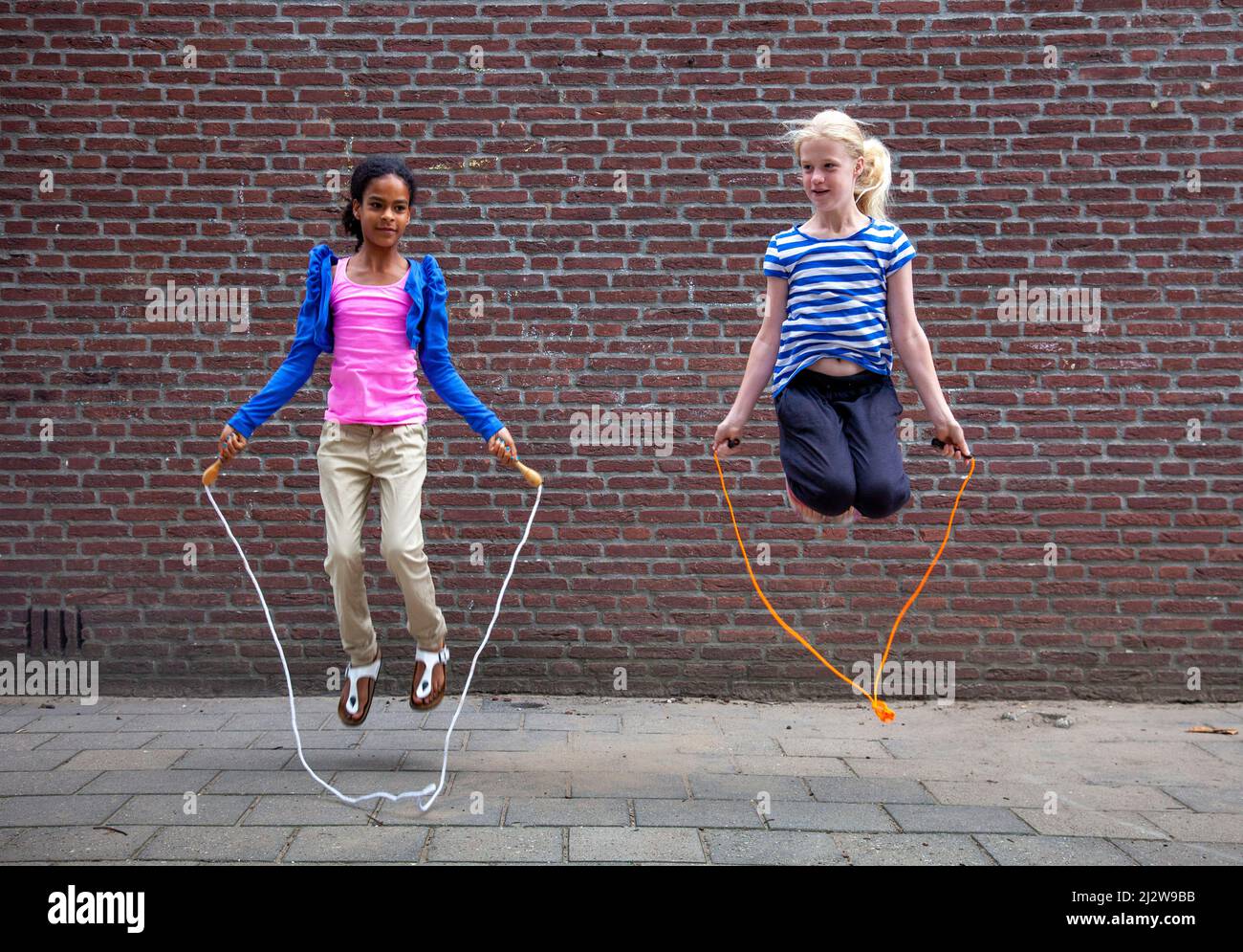 Children feet rope hi-res stock photography and images - Alamy