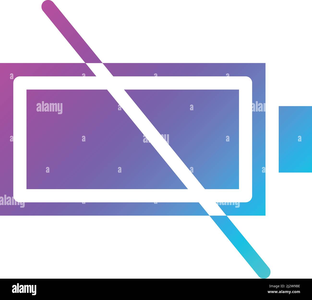 Editable battery vector hi-res stock photography and images - Alamy