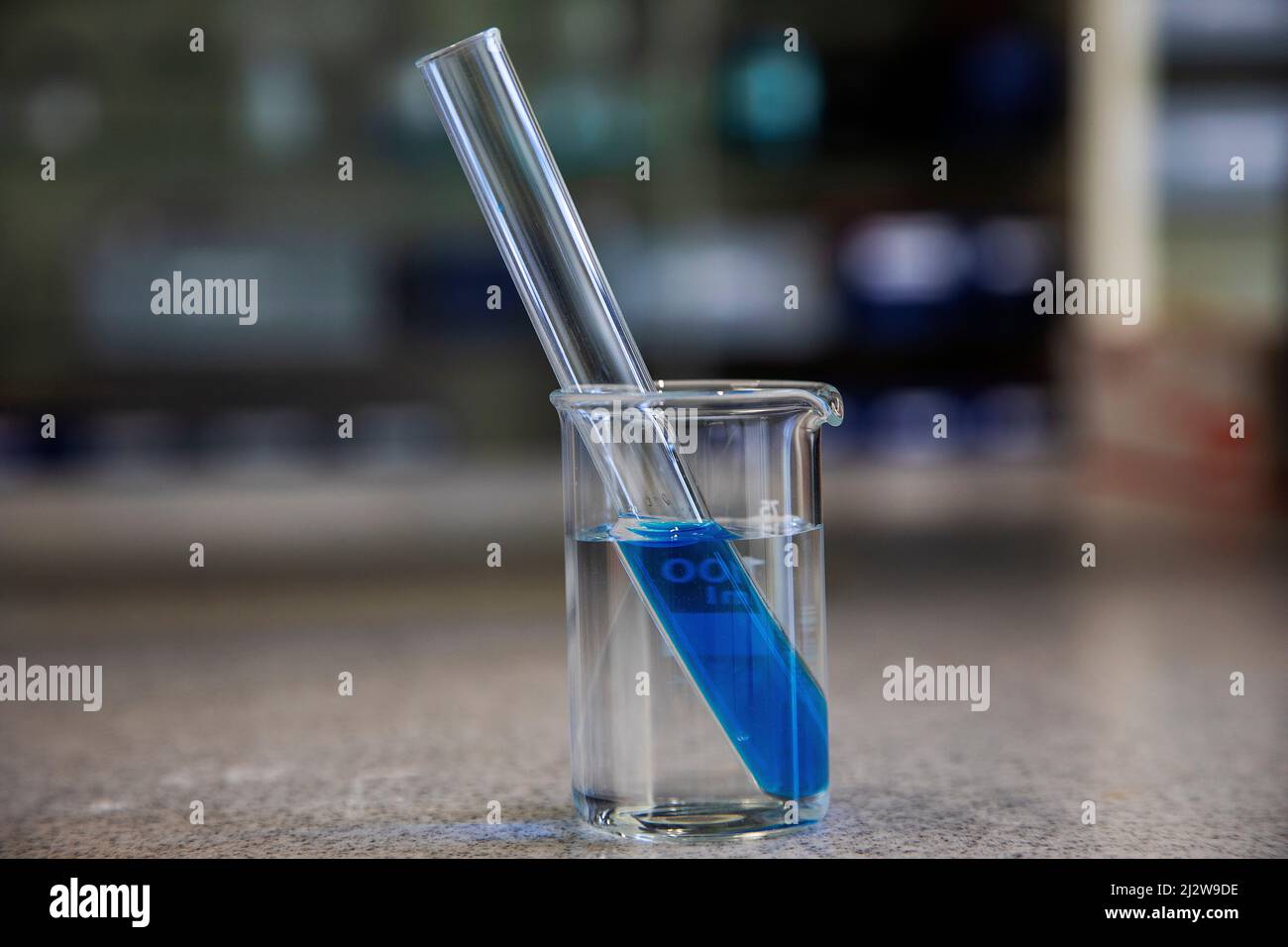 In this experiment a cobalt equilibrium mixture is made and placed in ...
