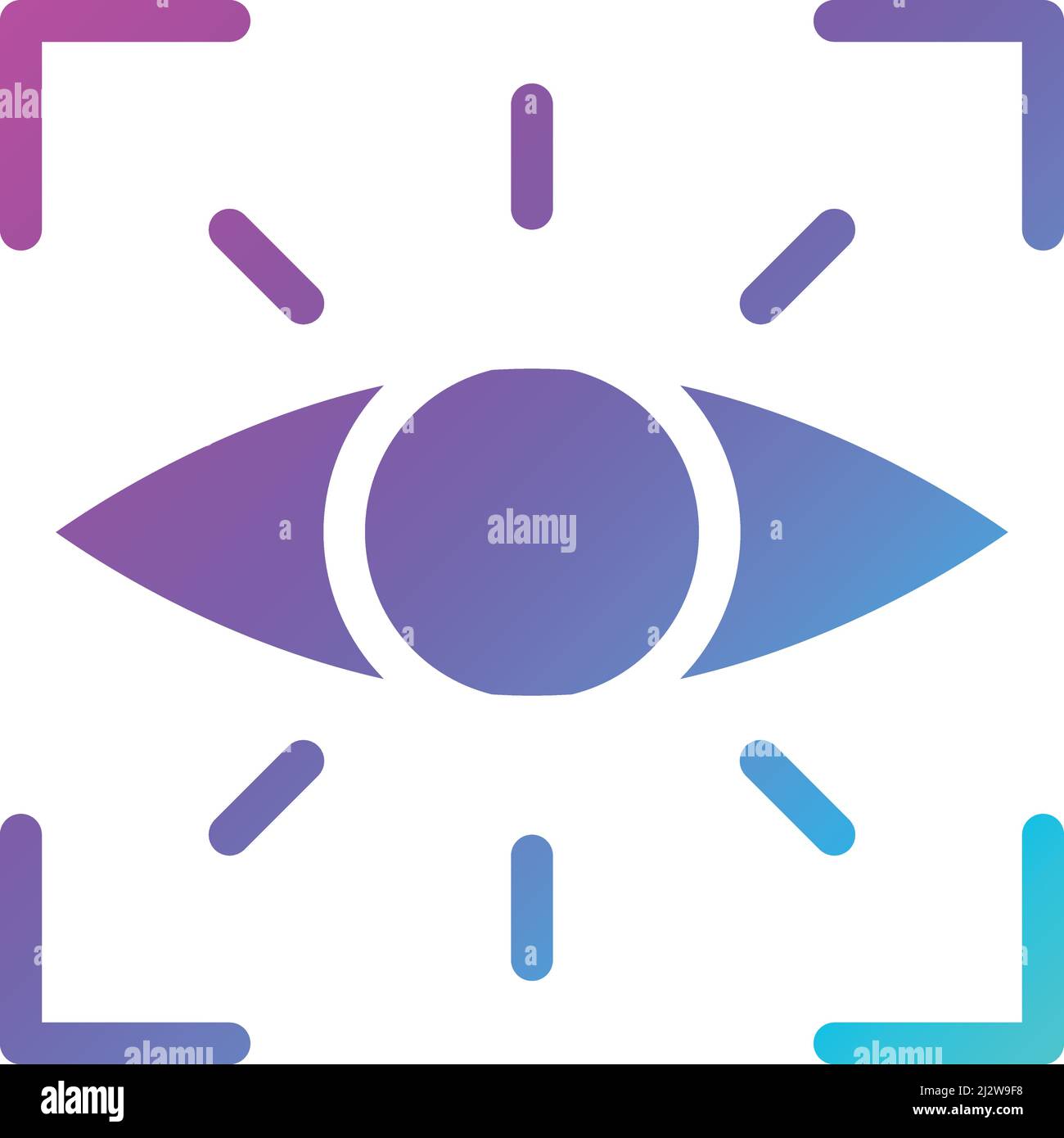 Eye Vector Icon Design Illustration Stock Vector Image & Art - Alamy