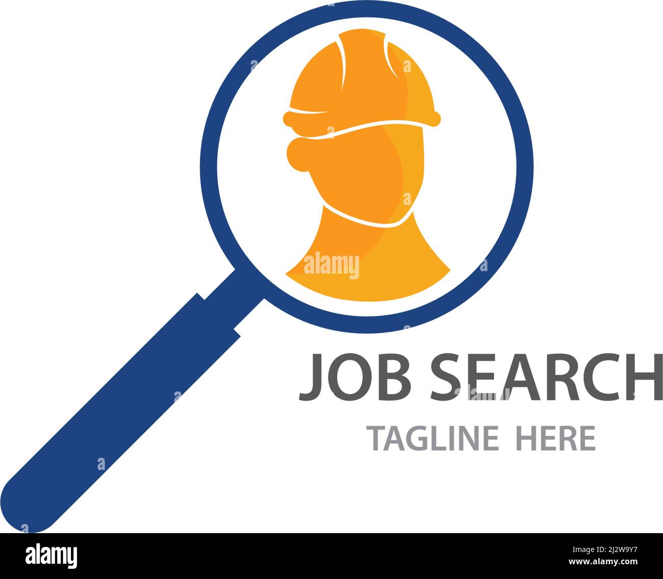 Job finder logo vector template Stock Vector Image & Art - Alamy