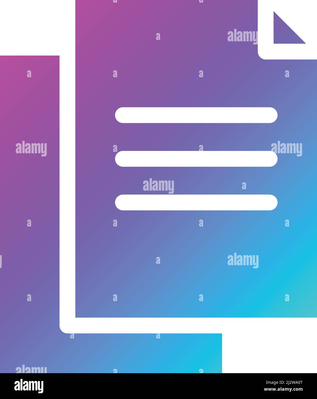 Paper Vector Icon Design Illustration Stock Vector Image & Art - Alamy