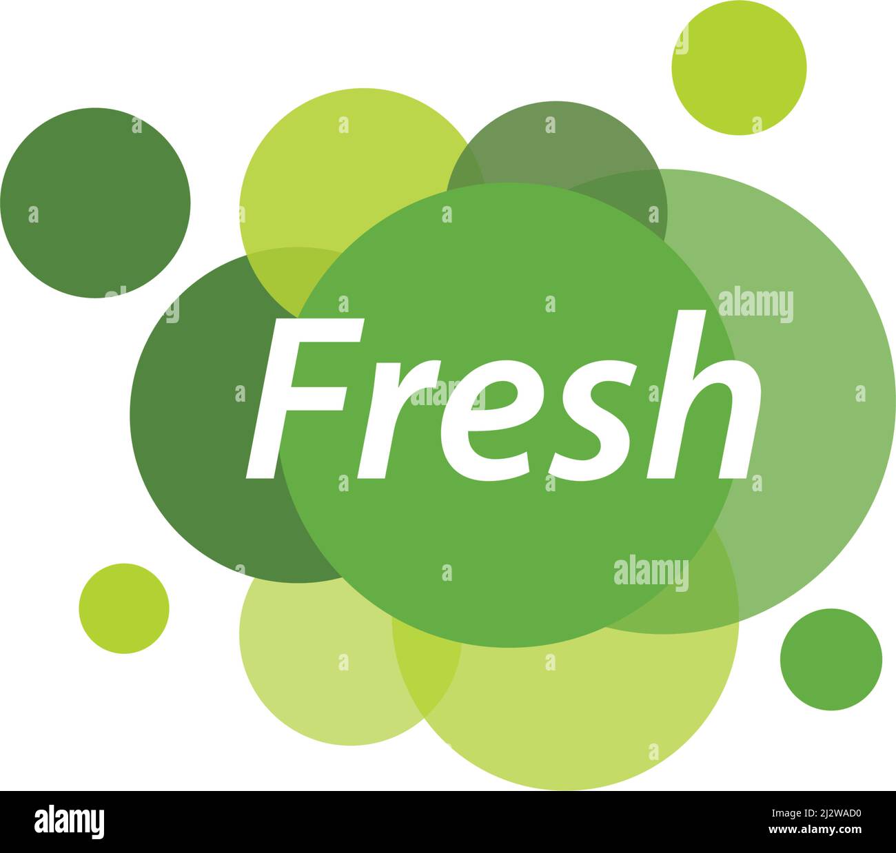 Fresh logo vector icon template Stock Vector Image & Art - Alamy