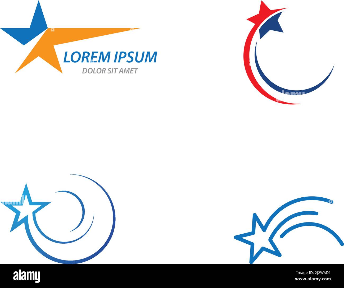 Star Logo Template vector icon illustration design Stock Vector Image ...