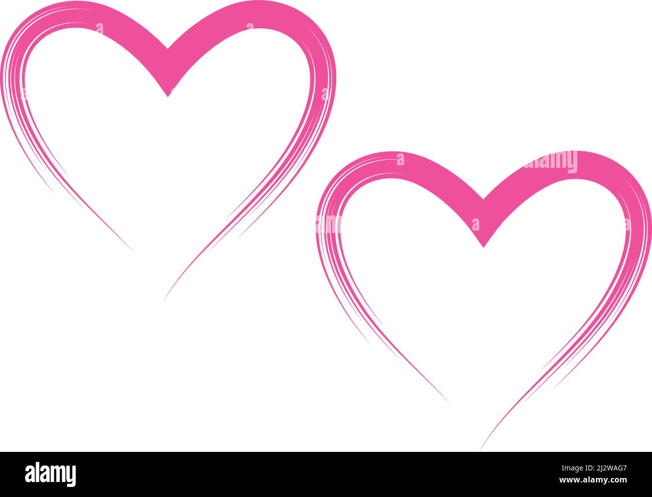 Love Logo Vector icon illustration design Template Stock Vector Image ...