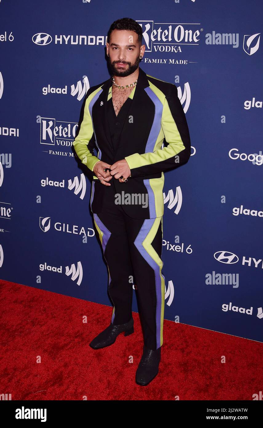 BEVERLY HILLS, CA - APRIL 02: Johnny Sibilly attends the 33rd Annual ...