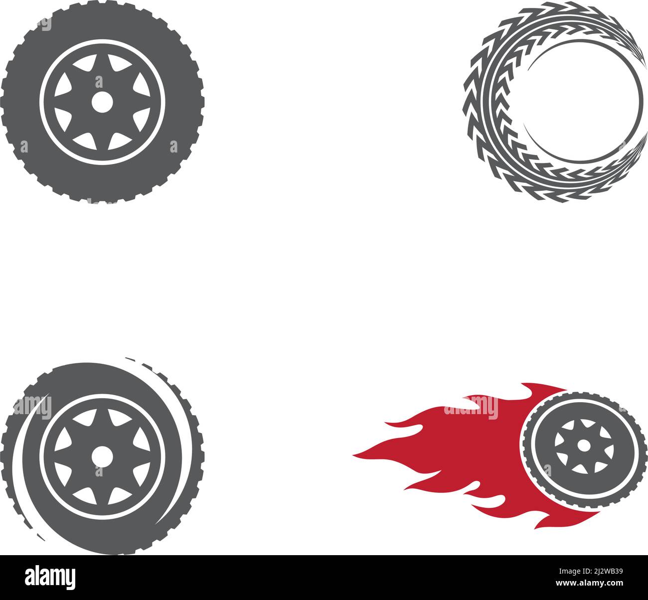 Tires illustration logo vector template Stock Vector Image & Art - Alamy