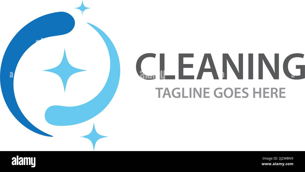 Cleaning logo and symbol ilustration vector template Stock Vector Image ...