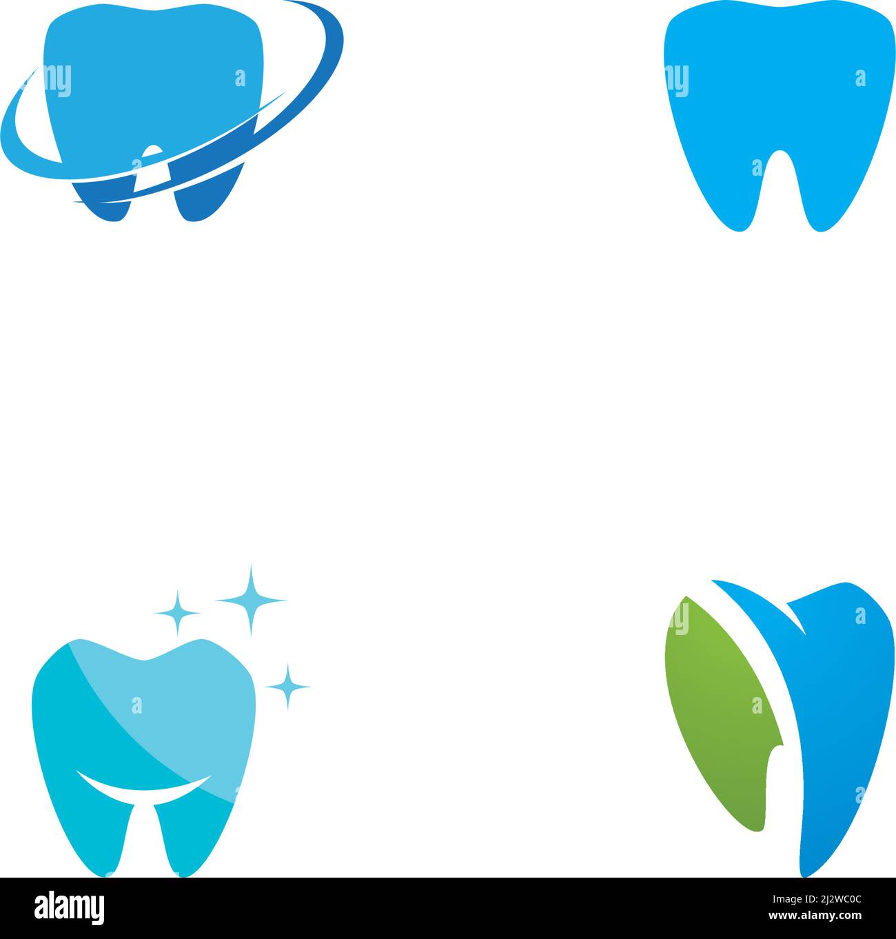 Dental logo Template vector illustration icon design Stock Vector Image ...