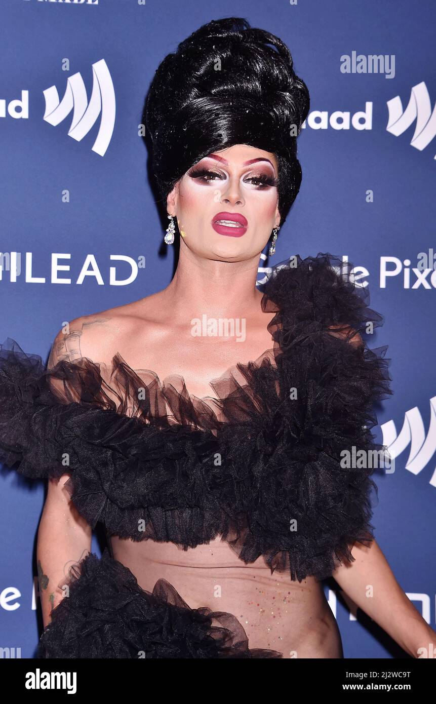 BEVERLY HILLS, CA - APRIL 02: Rhea Litre attends the 33rd Annual GLAAD ...