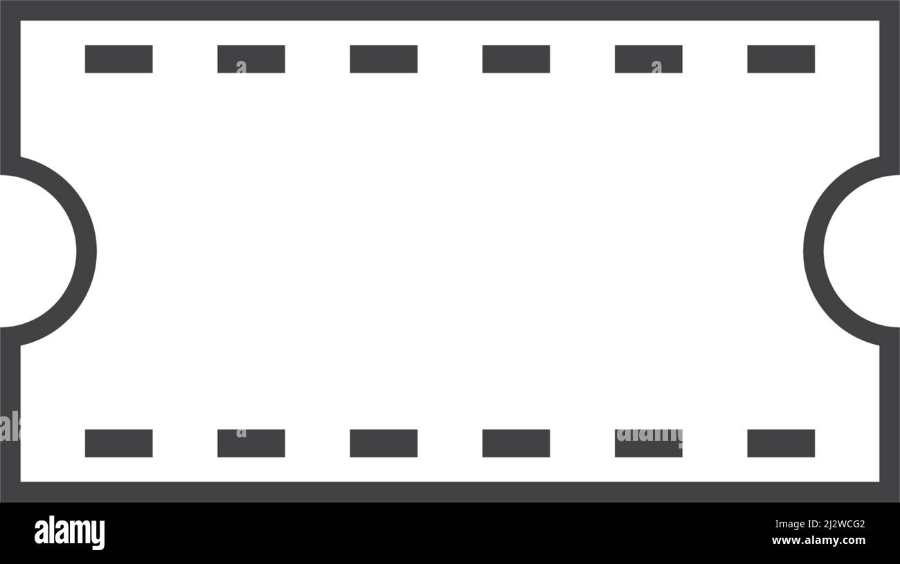 Ticket logo icon vector flat design Stock Vector Image & Art - Alamy