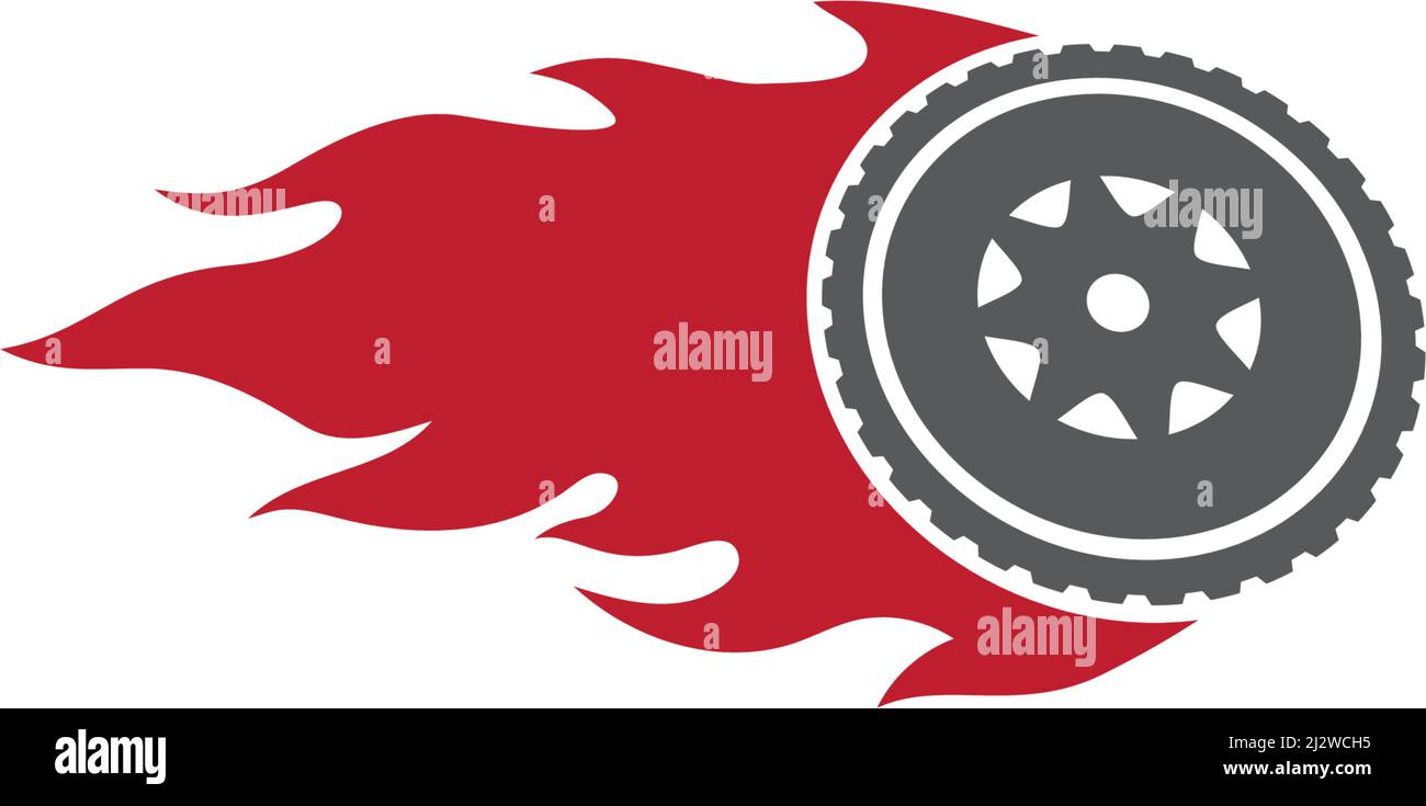 Tires illustration logo vector template Stock Vector Image & Art - Alamy
