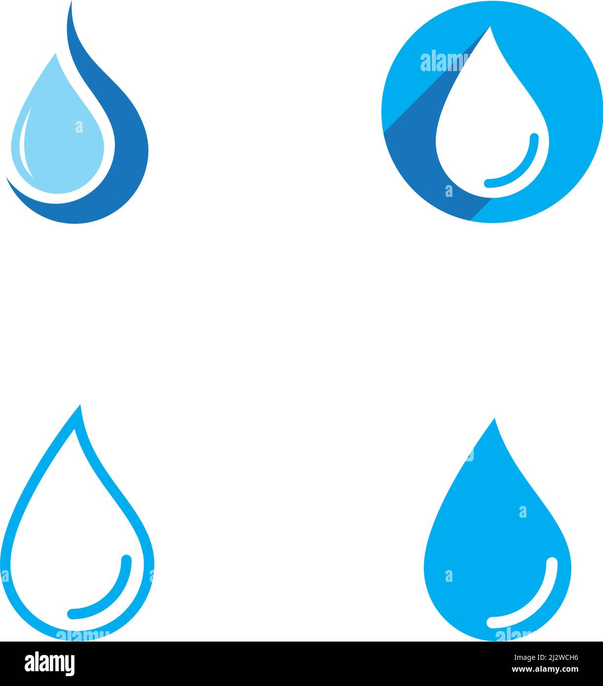 water drop Logo Template vector illustration Stock Vector Image & Art ...