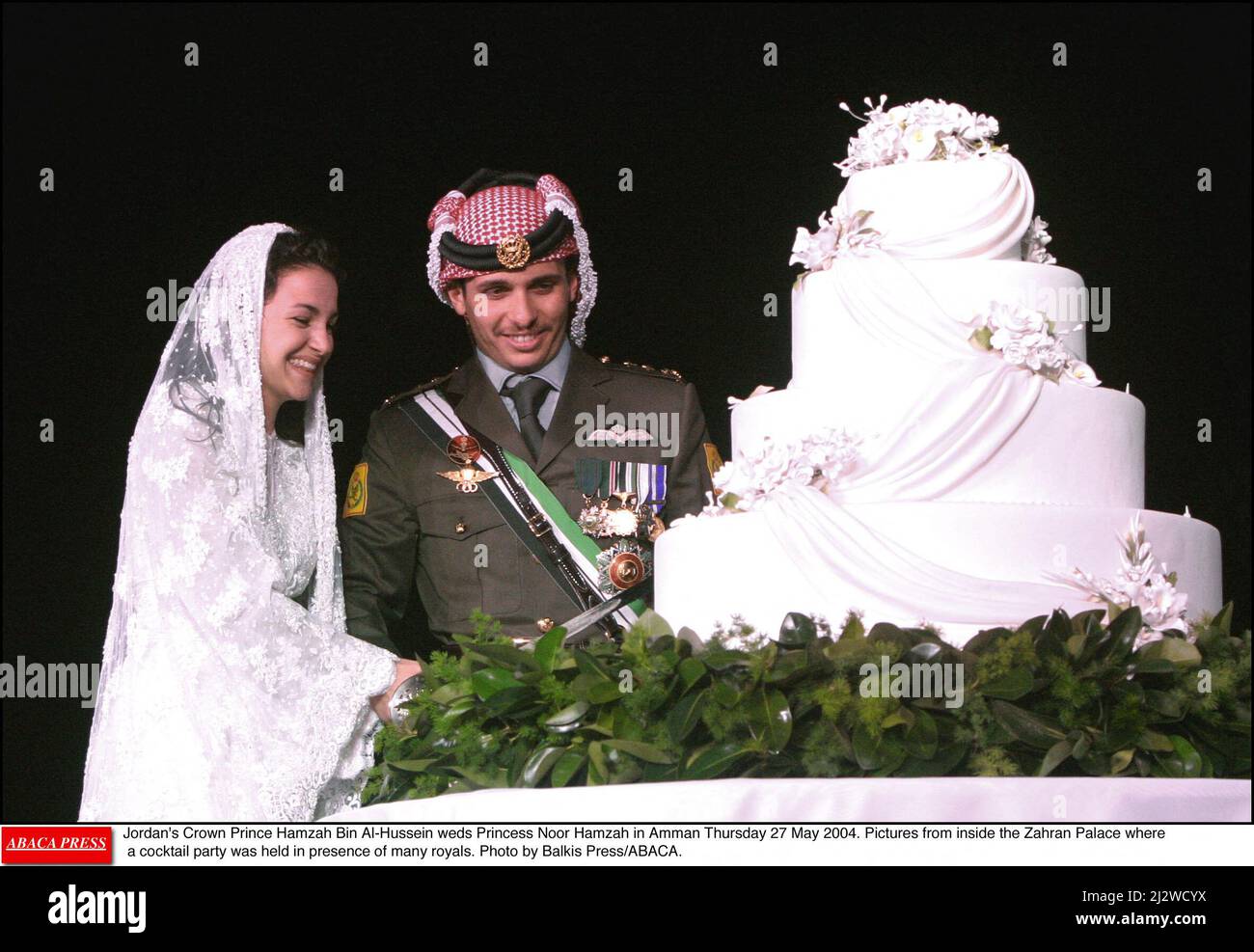File photo - Jordan's Crown Prince Hamzah Bin Al-Hussein weds Princess ...