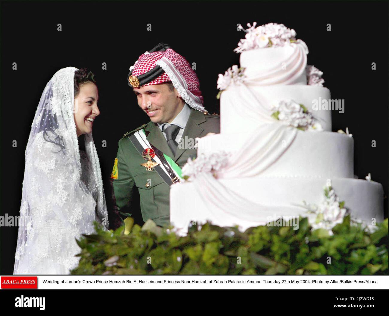 File photo - Wedding of Jordan's Crown Prince Hamzah Bin Al-Hussein and ...