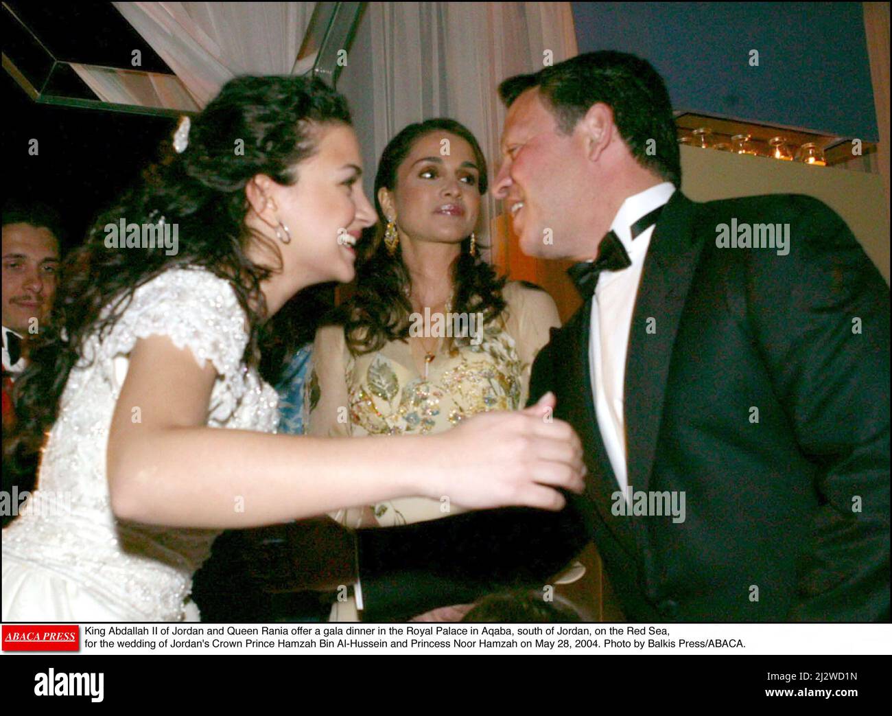 Queen rania wedding royal palace hi-res stock photography and images ...