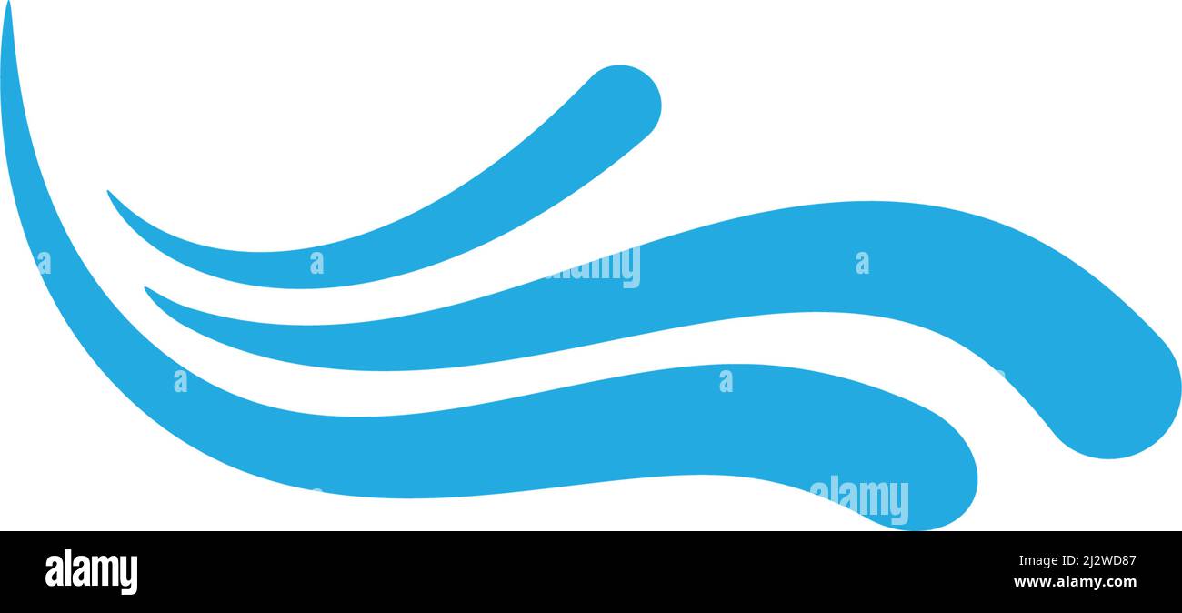 Water splash illustration vector flat design Stock Vector Image & Art ...