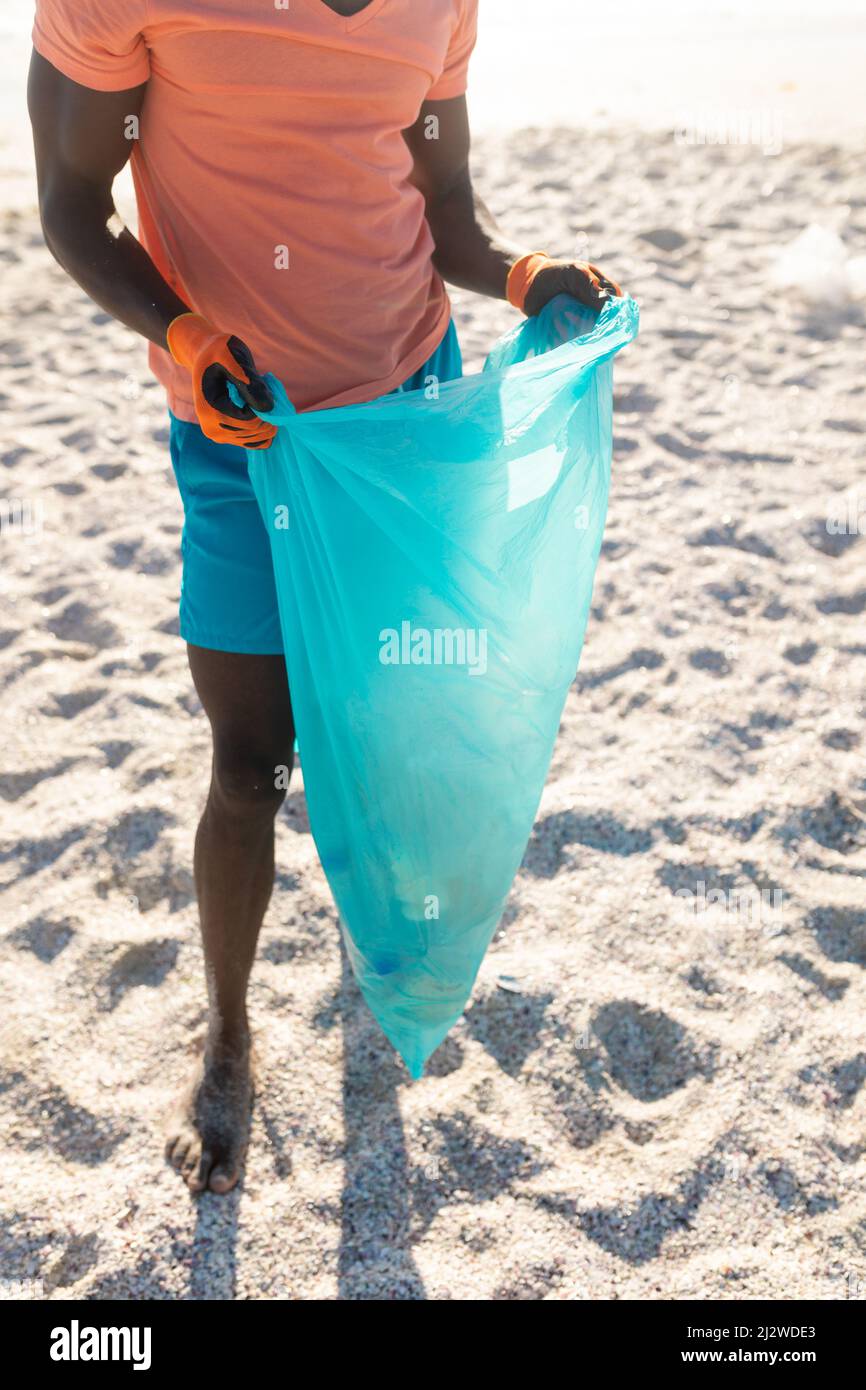 Plastic bag man hi-res stock photography and images - Alamy
