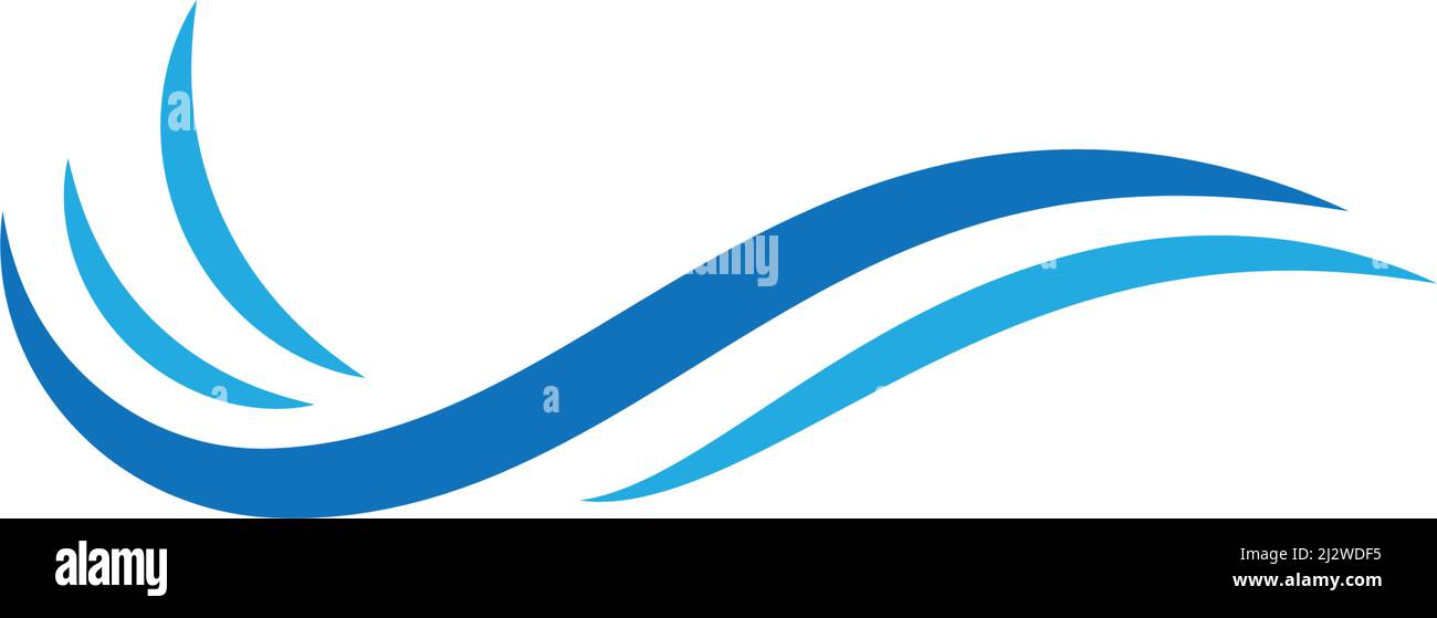 Water wave Logo design vector Template Stock Vector Image & Art - Alamy