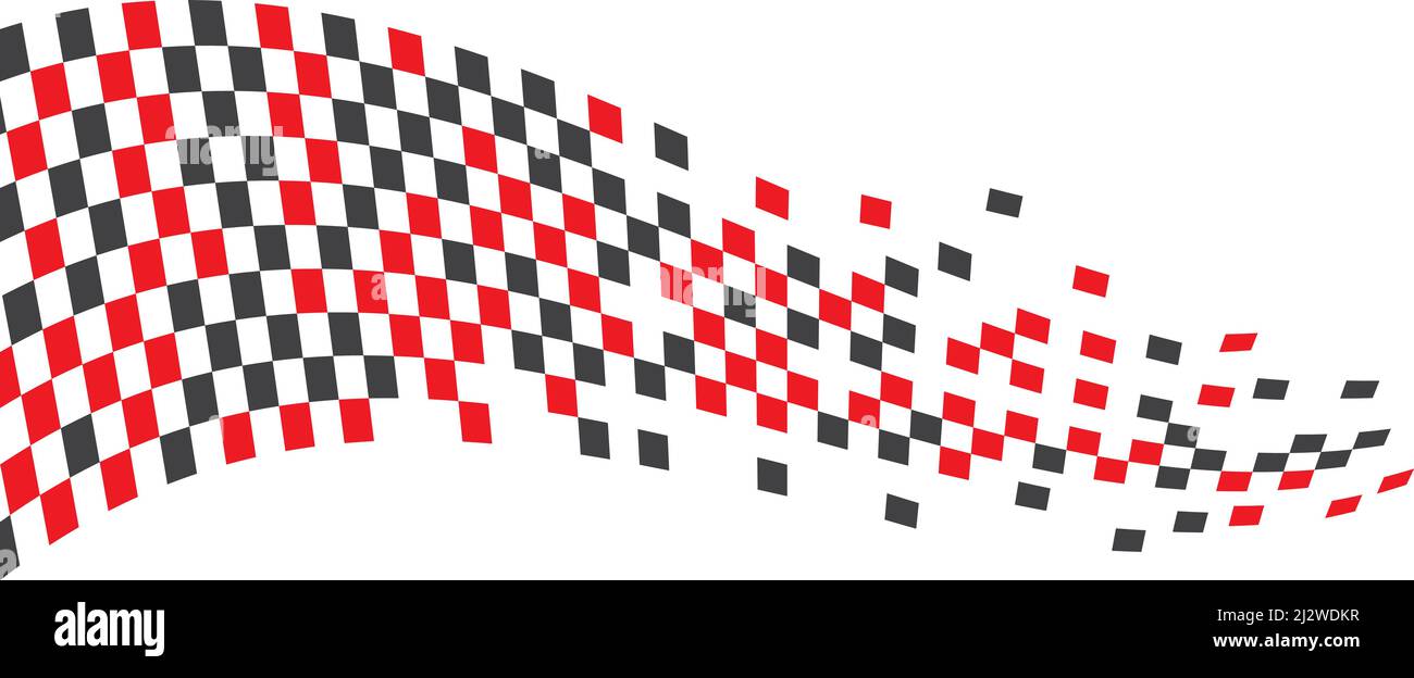 Race flag background vector template Stock Vector Image & Art - Alamy