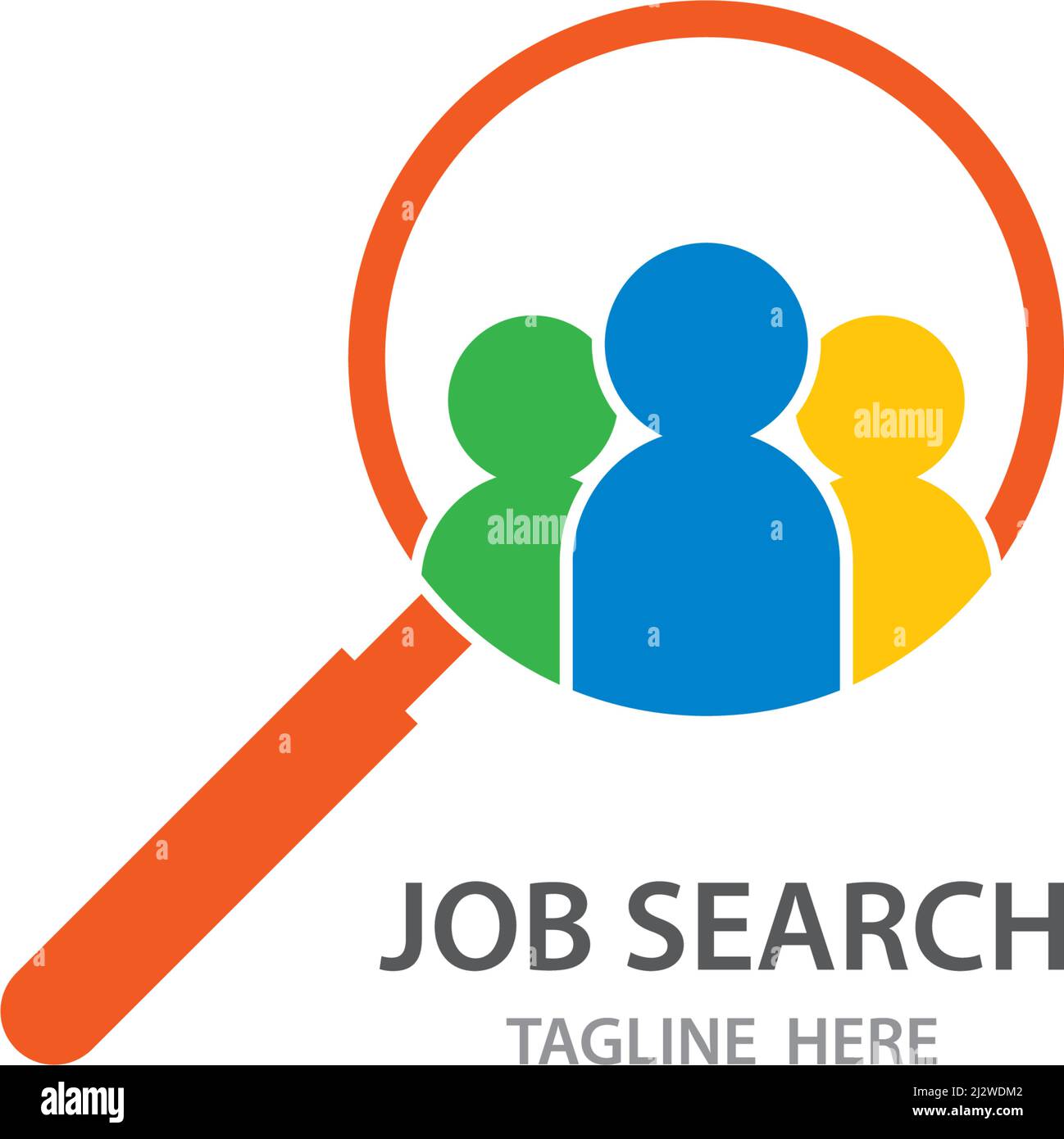 Employment agency logo Stock Vector Images - Alamy