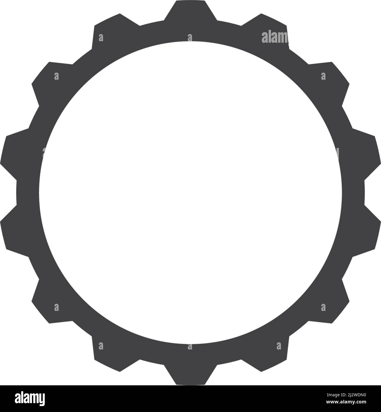 Gear Logo Template vector icon illustration design Stock Vector Image ...
