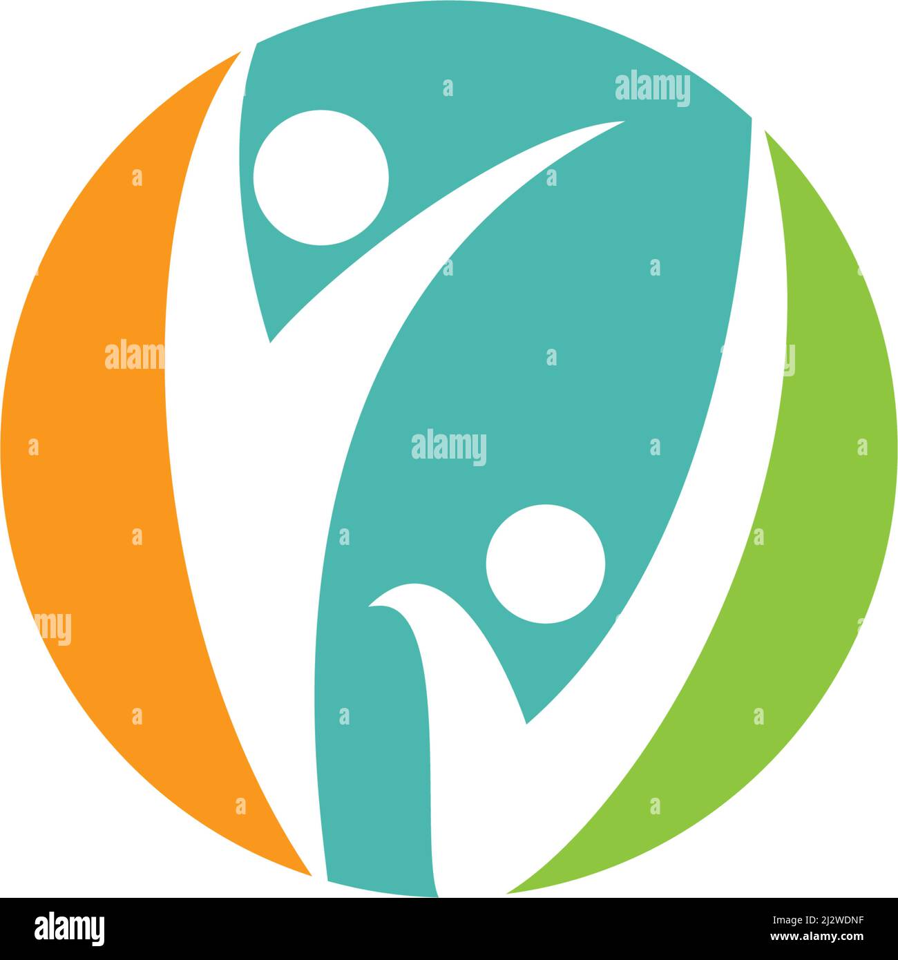 Community, network and social logo design template vector Stock Vector ...