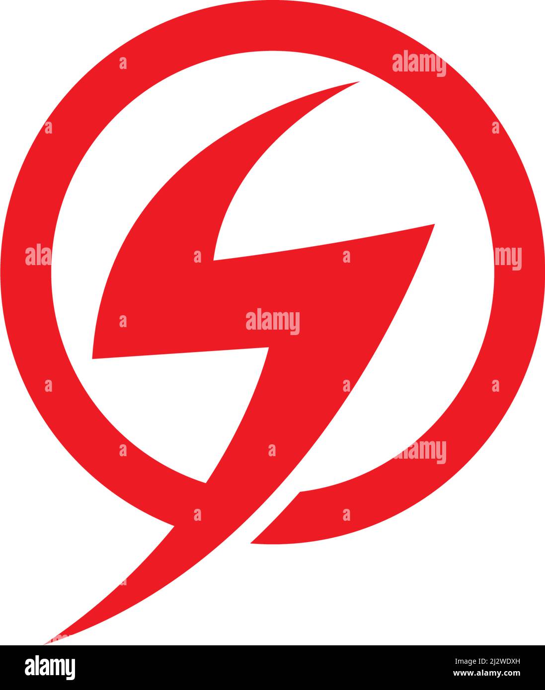Lightning Logo Template vector icon illustration design Stock Vector ...