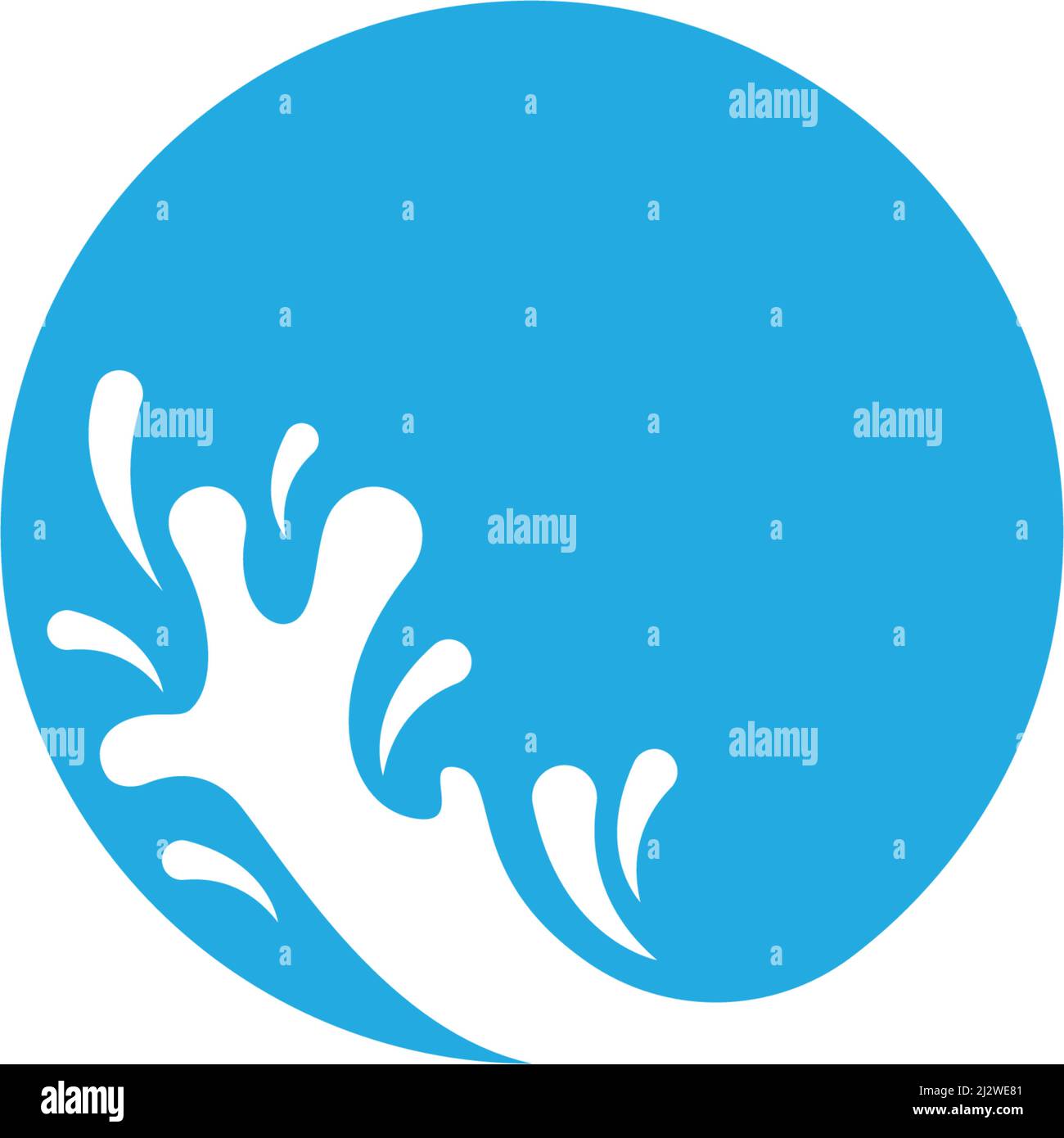 Water Splash logo vector ilustration Stock Vector Image & Art - Alamy