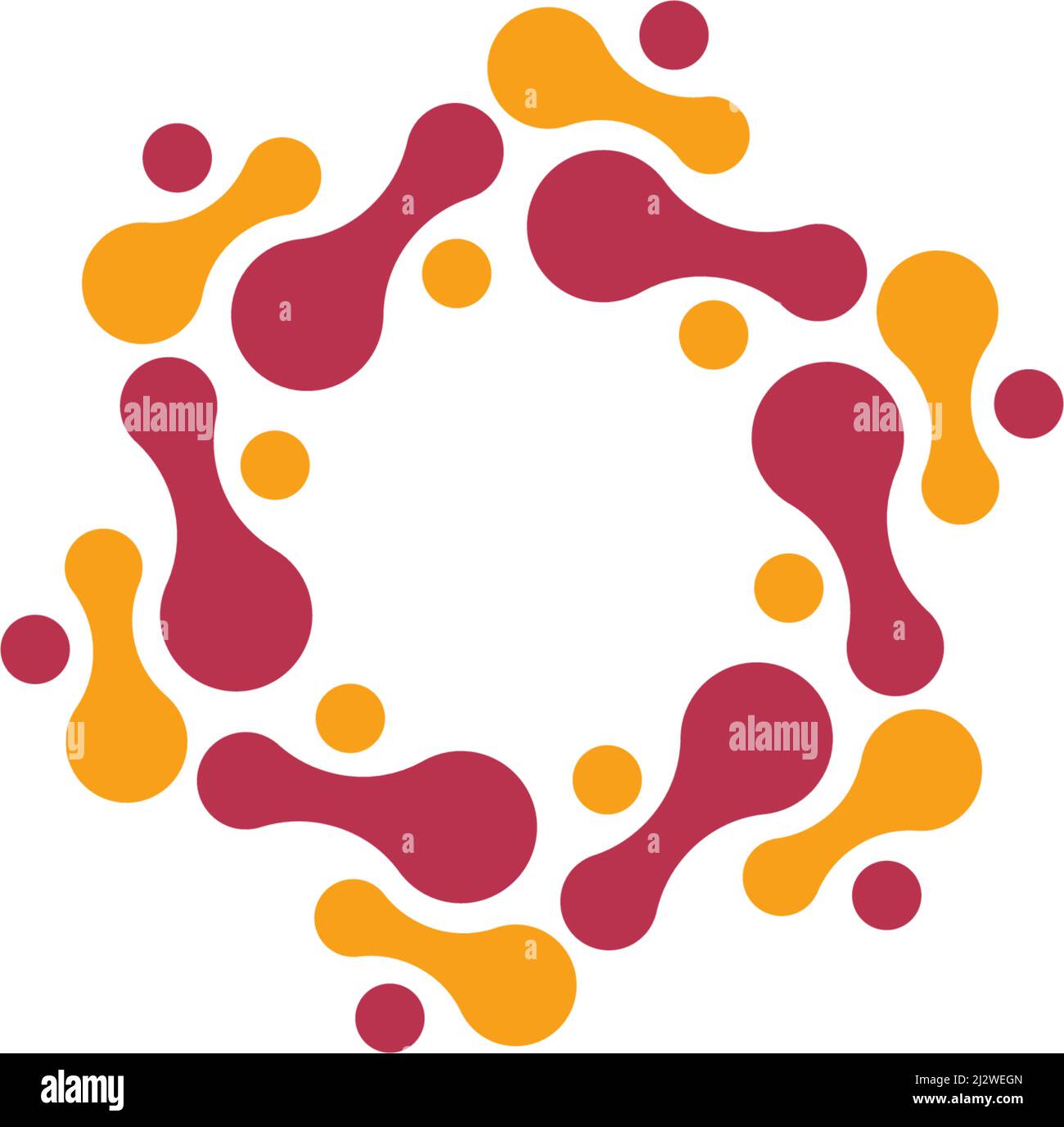 Bacterial Probiotic icon vector flat design Stock Vector Image & Art ...