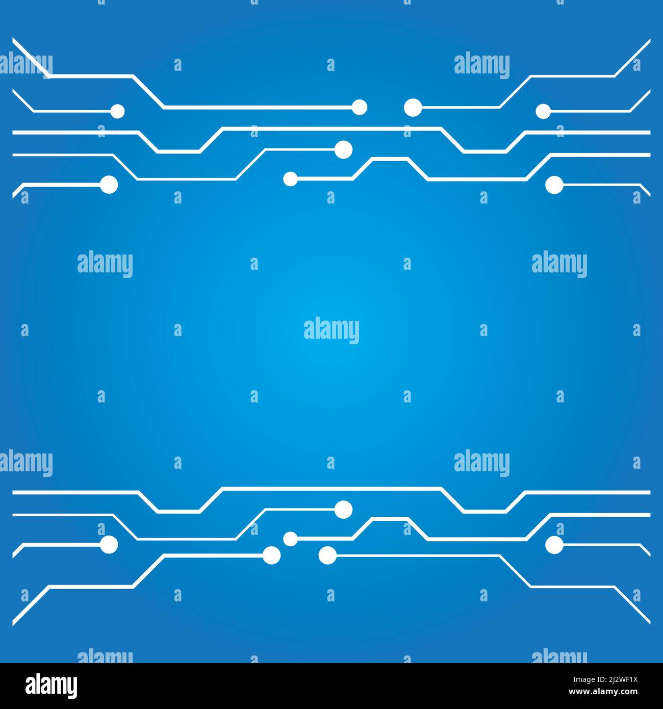 Circuit technology illustration vector template Stock Vector Image ...