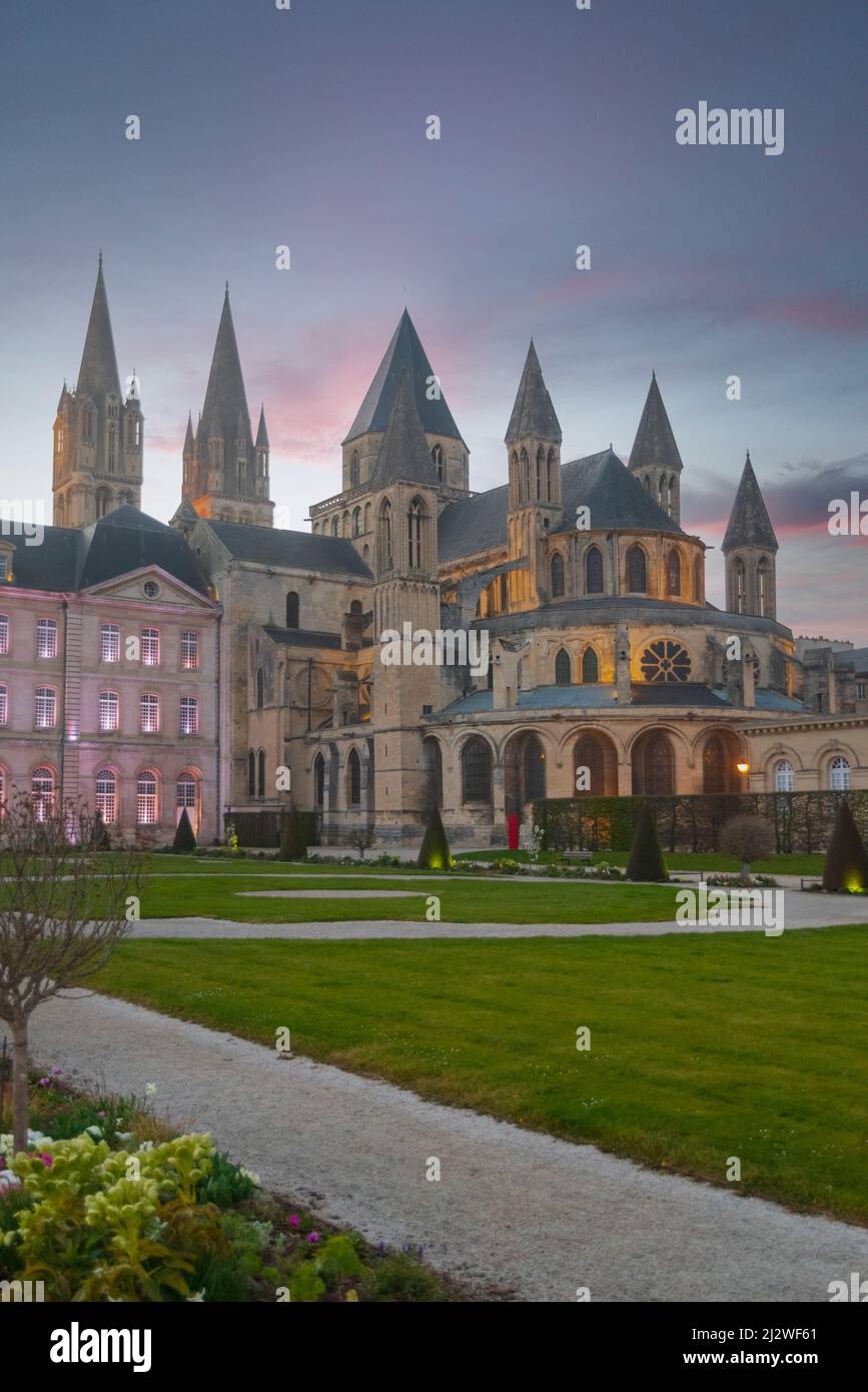 Caen Town Hall in Normandy France Stock Photo - Alamy