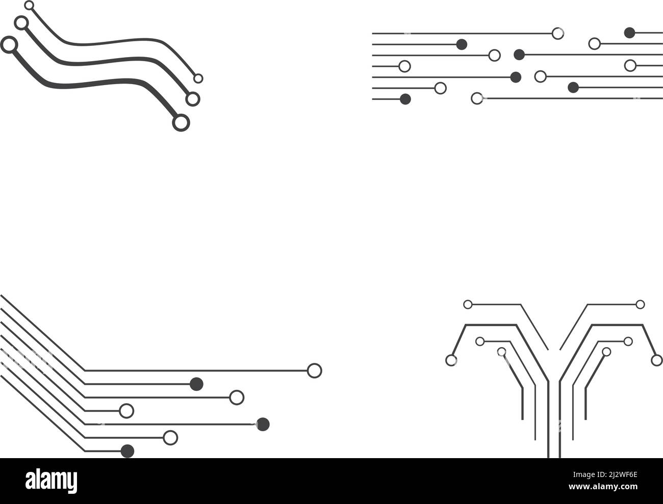 Circuit technology logo vector template Stock Vector Image & Art - Alamy