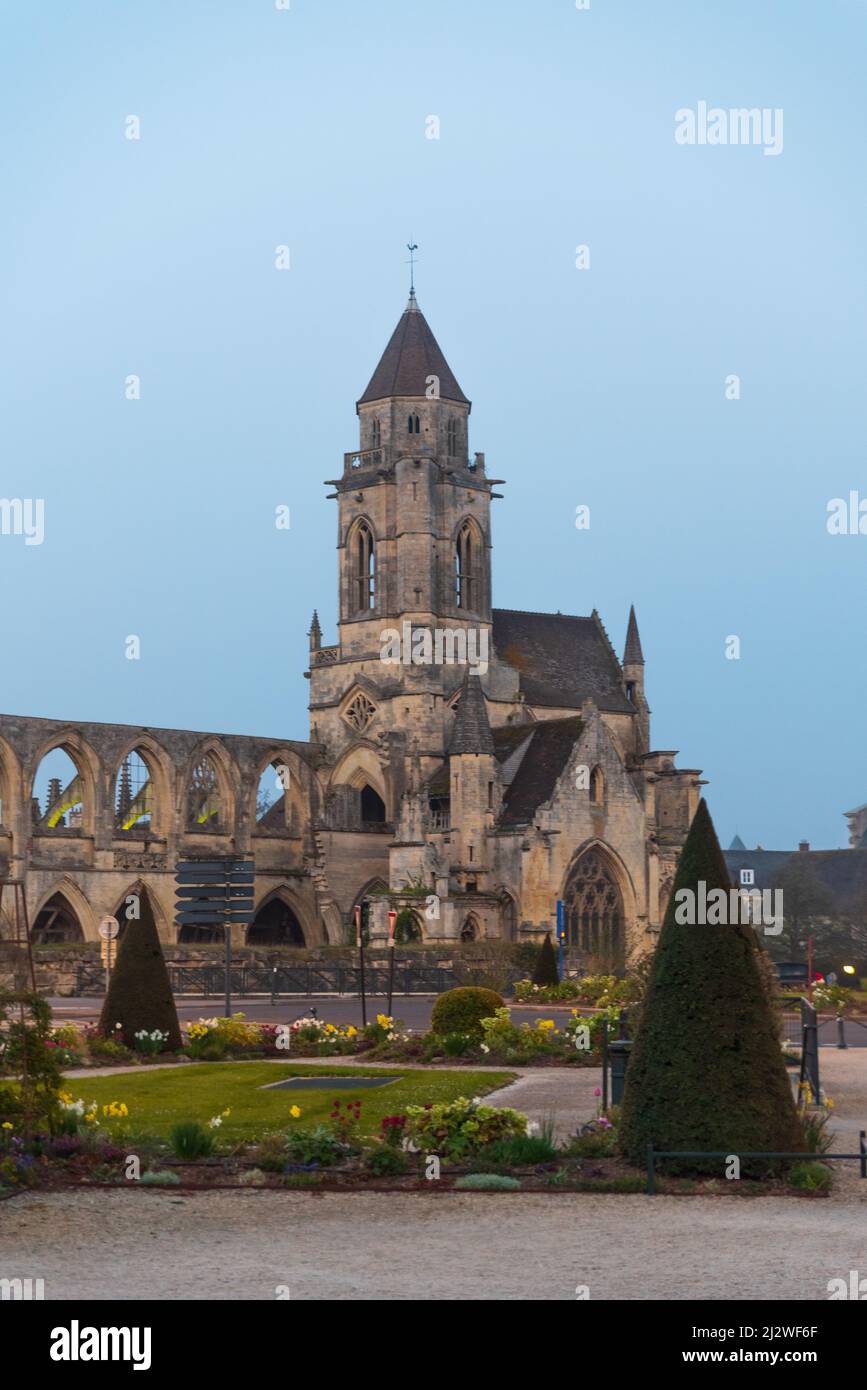 Caen Town Hall in Normandy France Stock Photo - Alamy