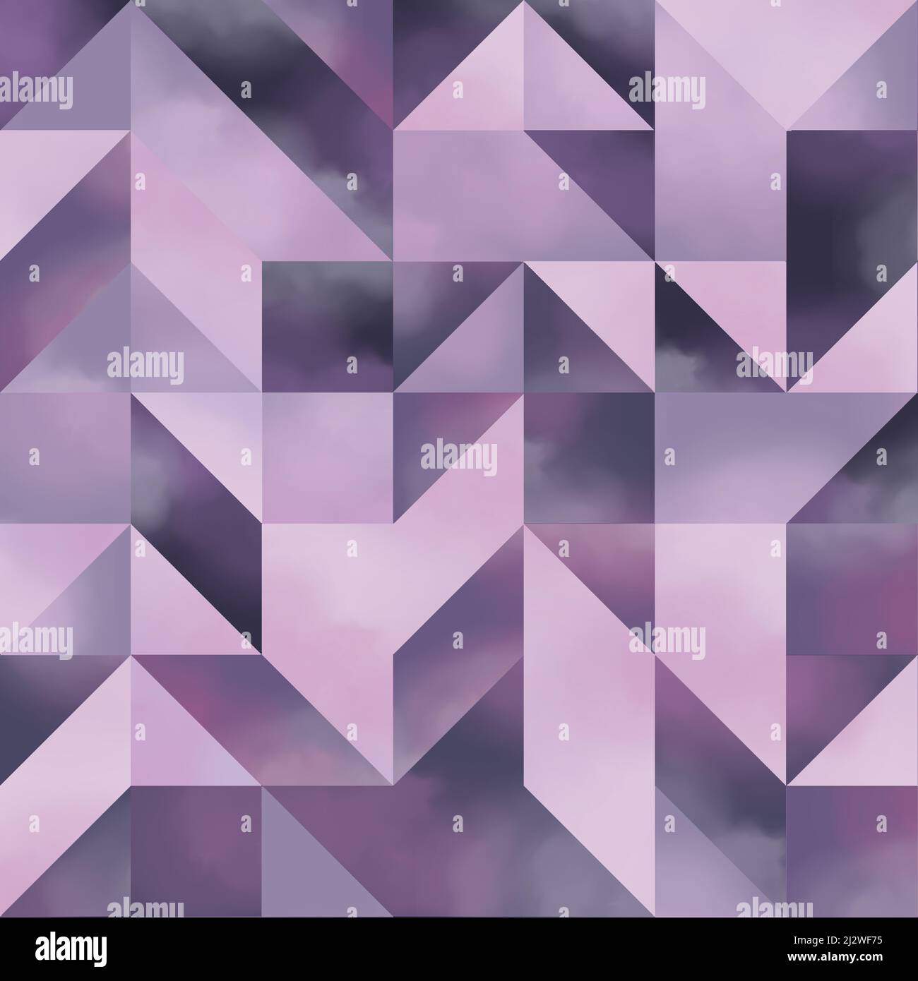 Abstract modern geometric pattern with purple gradation Stock Photo - Alamy