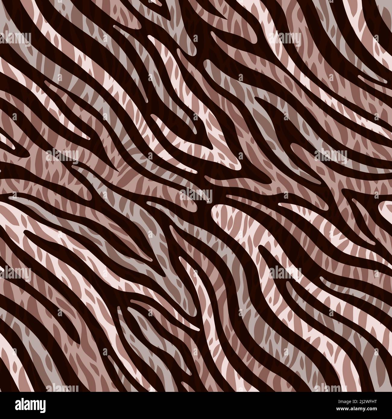 Seamless abstract pattern background. Decorative design freehand ...