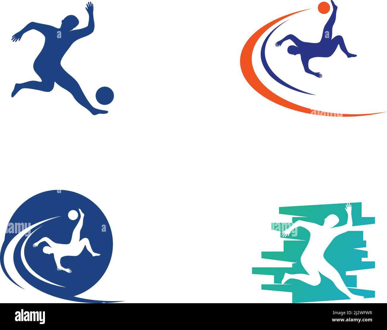 Soccer sport logo vector illustration template Stock Vector Image & Art ...