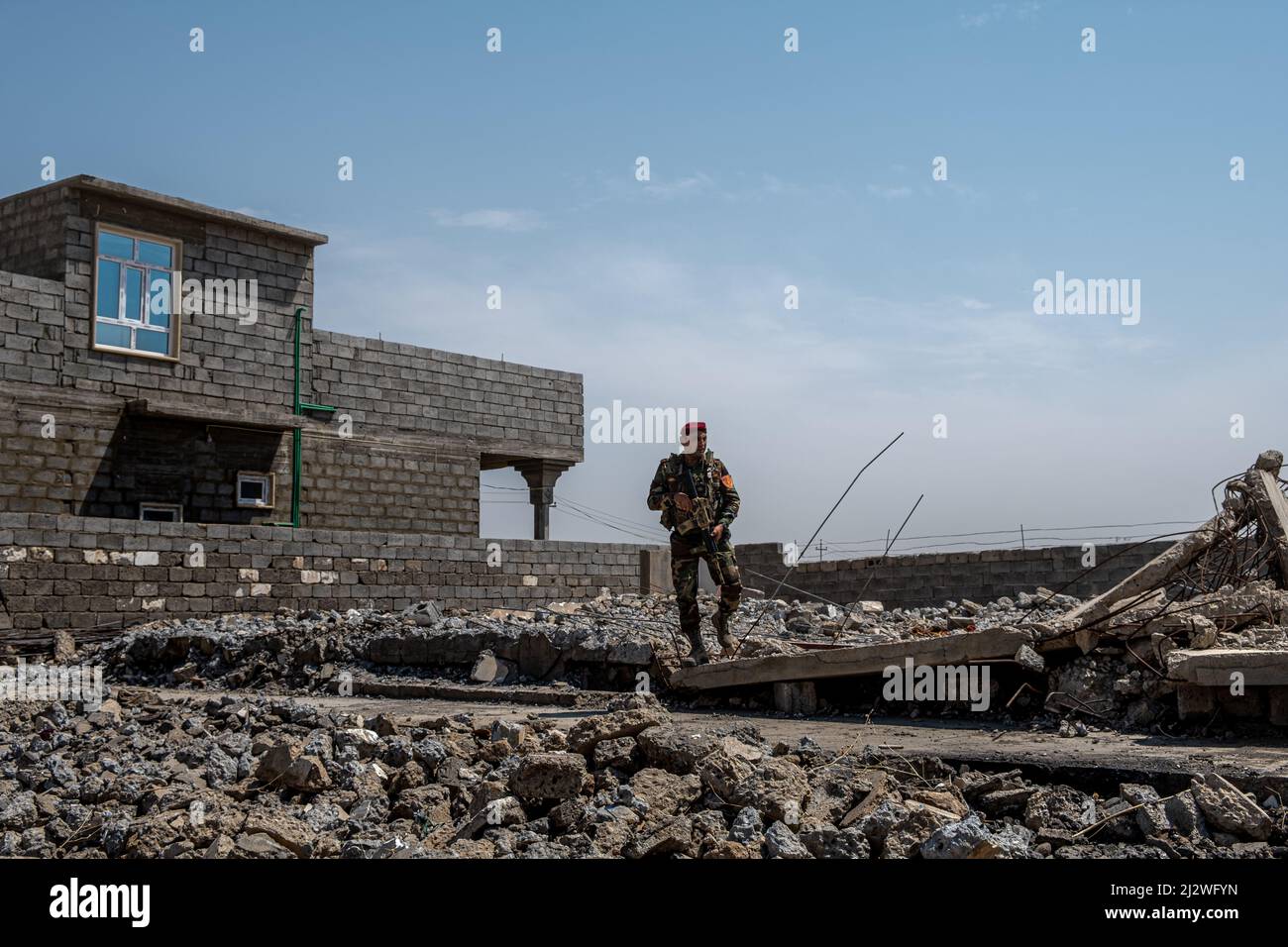 Kurdish people back to normal life after ISIS war defeat by Ishmaerga ...