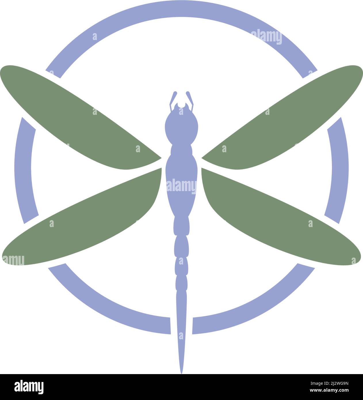 Dragonfly logo vector template Stock Vector Image & Art - Alamy