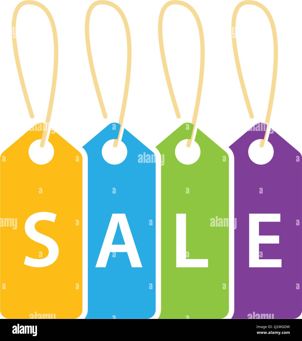 Sale label icon vector flat design Stock Vector Image & Art - Alamy