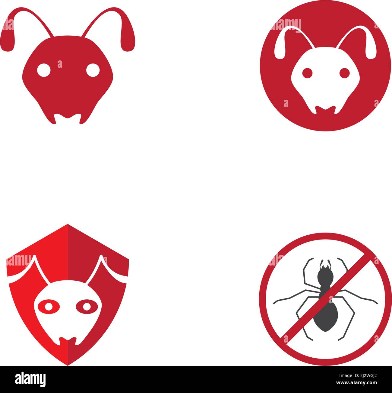 Ant Logo template vector illustration design Stock Vector Image & Art ...