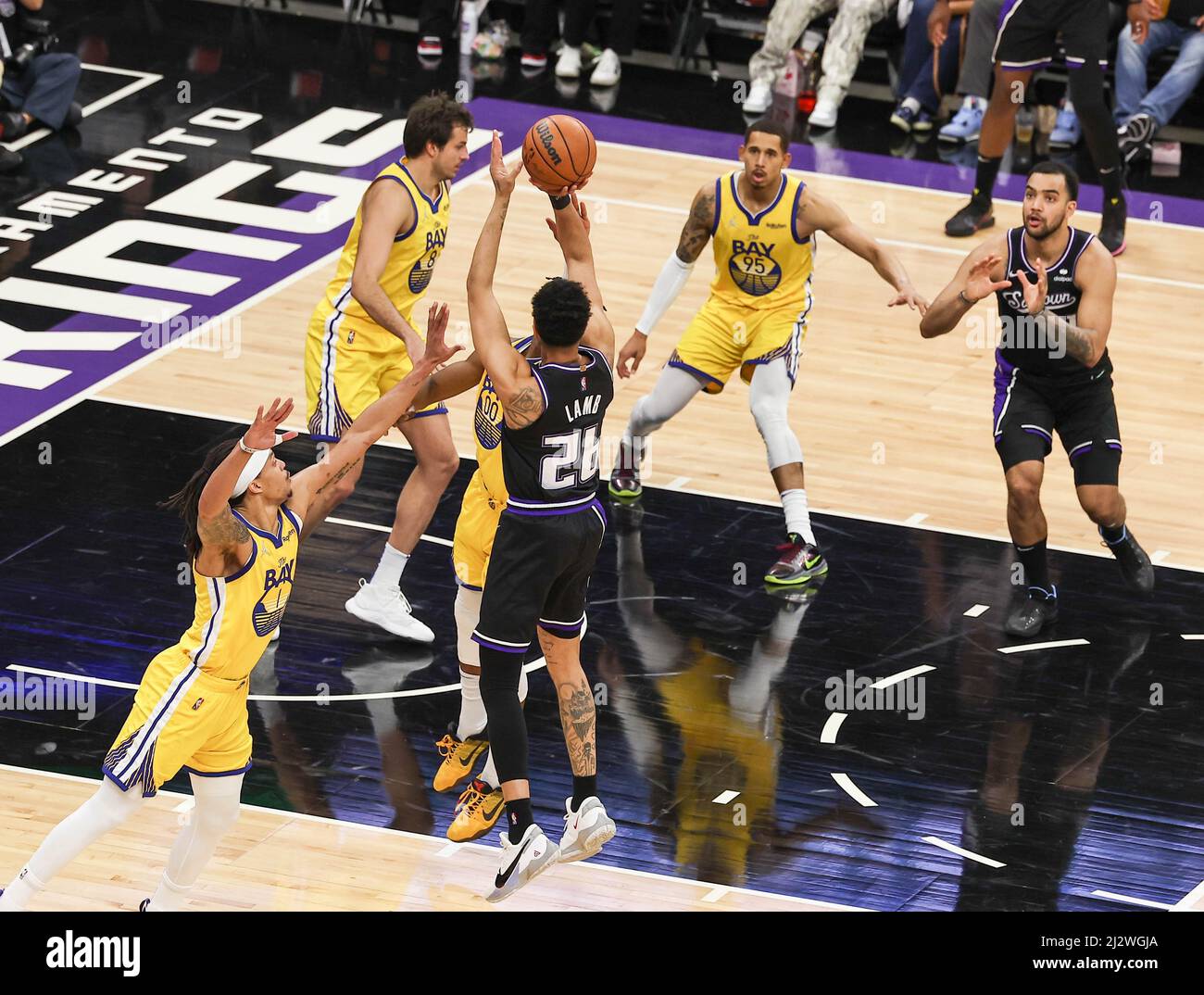 Sacramento, CA, 3rd April 2022: Sacramento Kings Vs Golden State ...