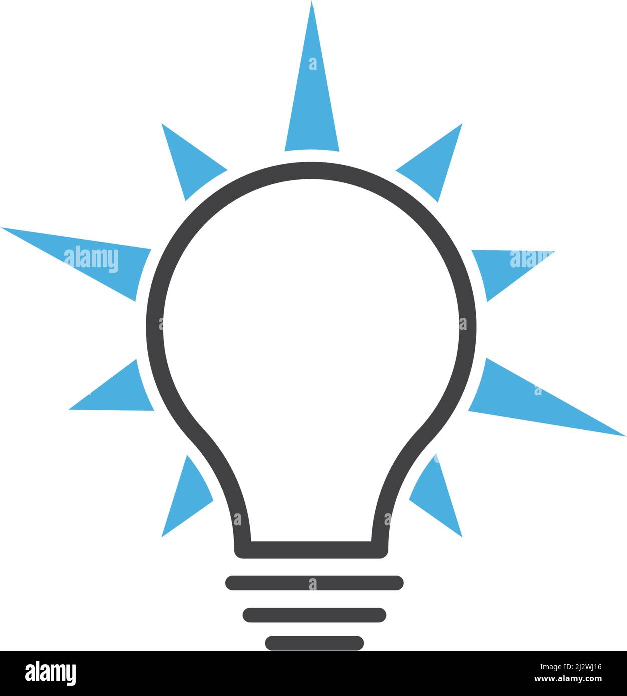 Bulb technology logo vector template Stock Vector Image & Art - Alamy