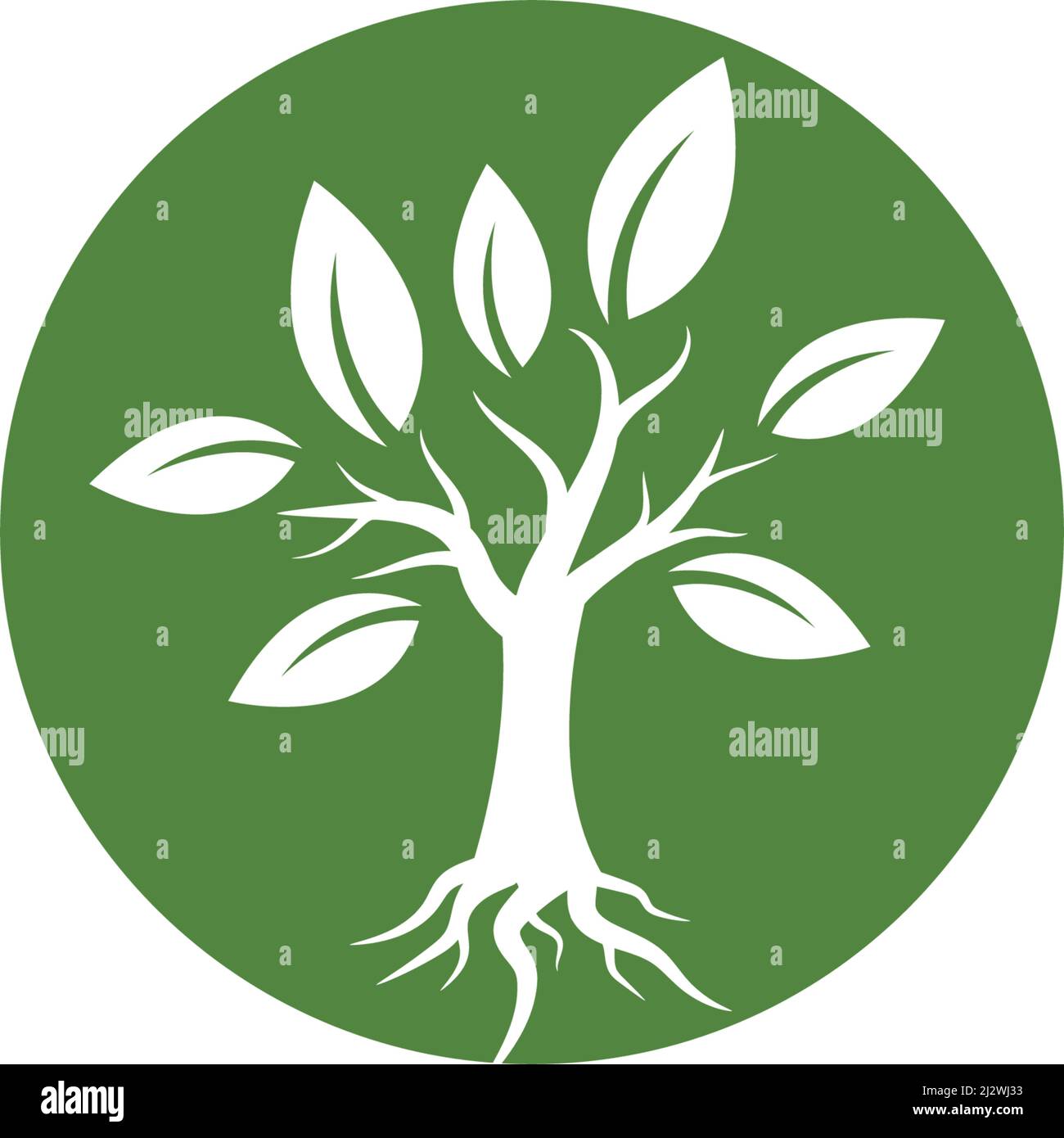 Tree logo template vector illustration Stock Vector Image & Art - Alamy