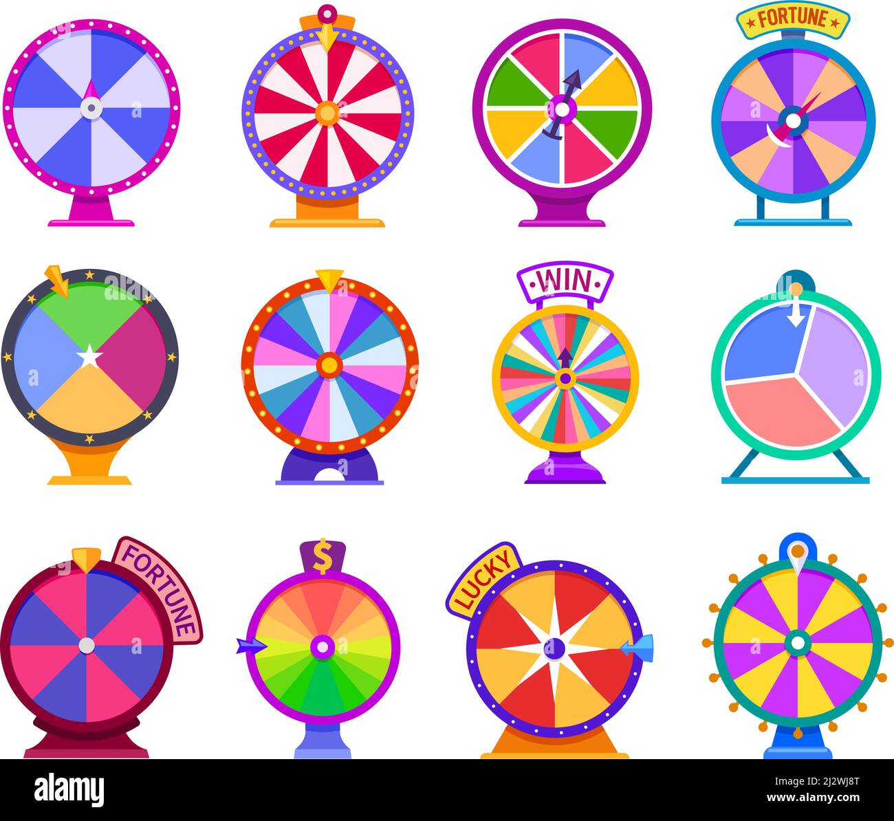 The roulettes Stock Vector Images - Alamy