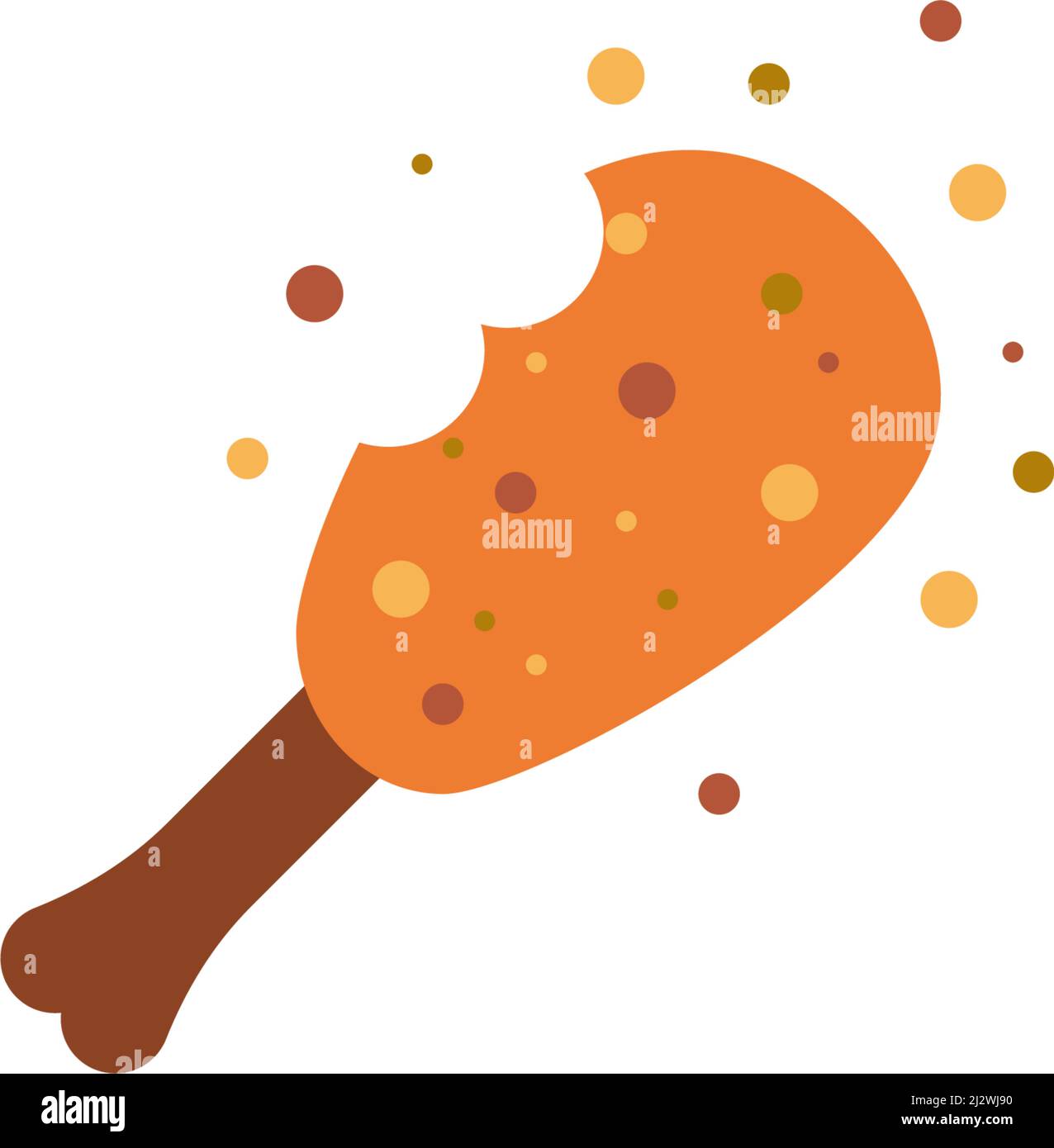 Fried chicken shop and menu Stock Vector Images - Alamy